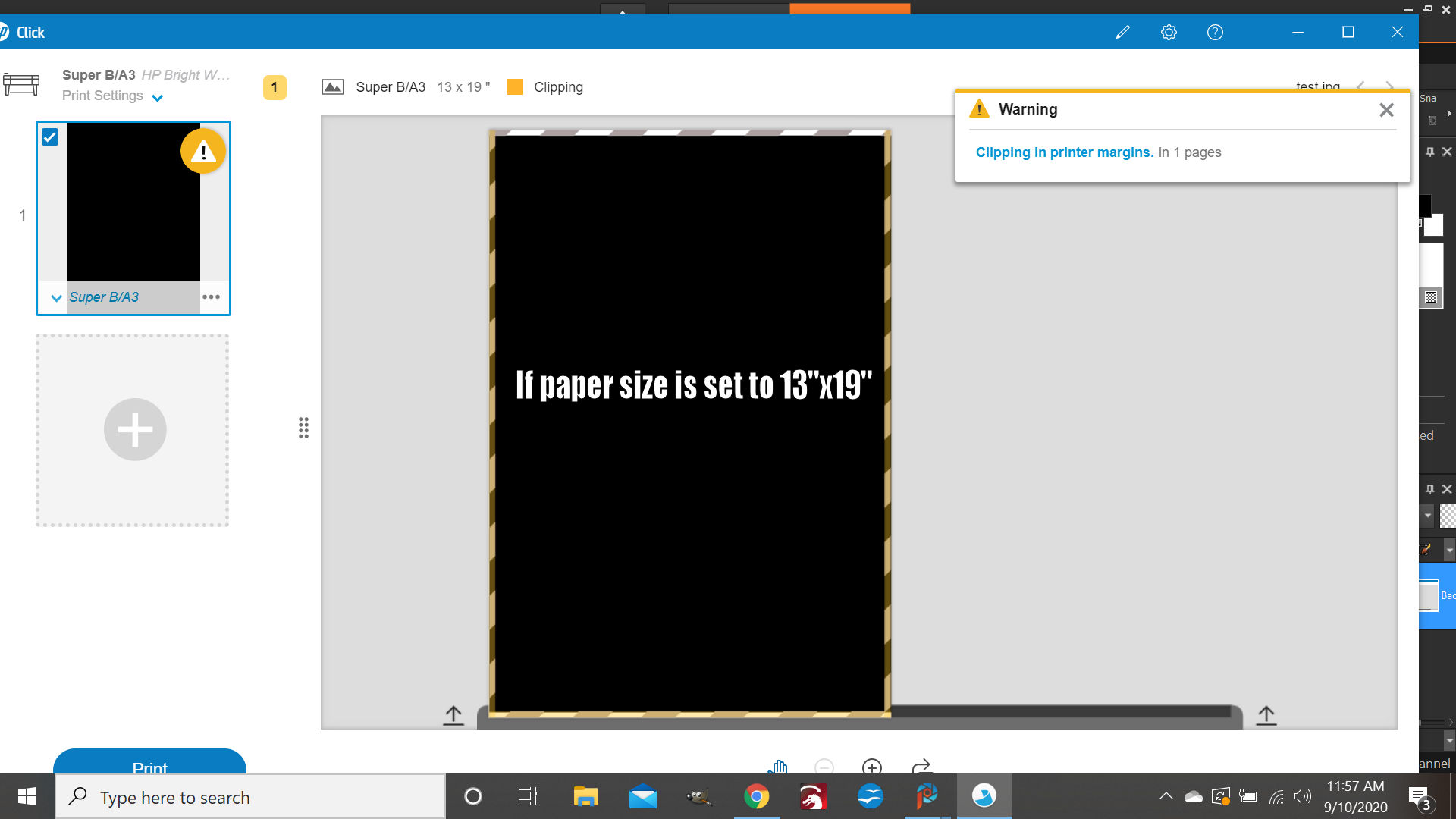 HP Click; Image size vs print size - HP Support Community - 7761438