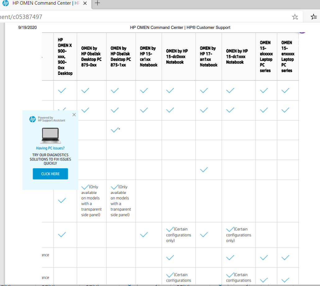 Omen command center displays only balanced mode ,no comfort ... - HP ...