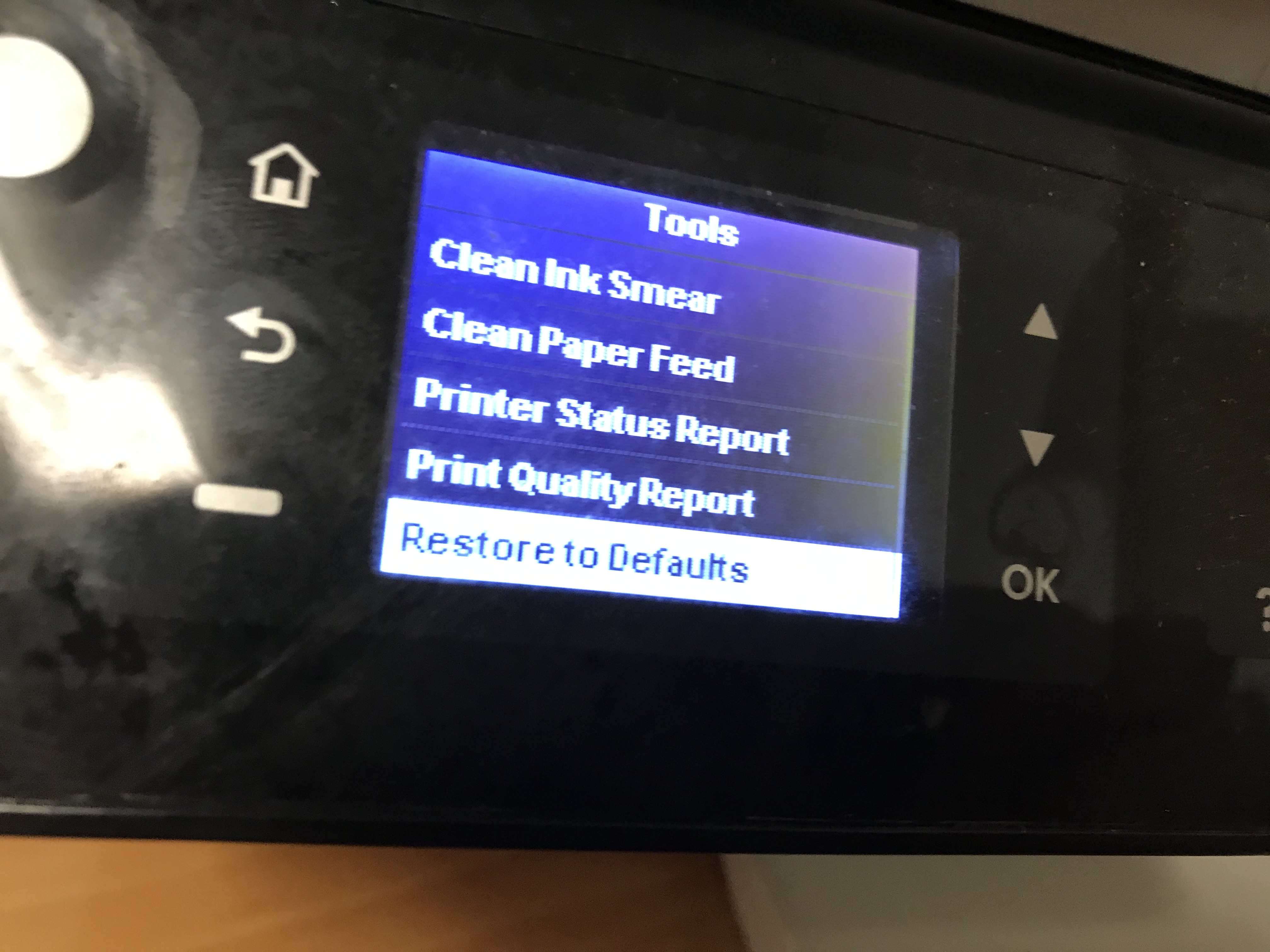 Solved: Different display on HP DeskJet 2620 - HP Support Community ...