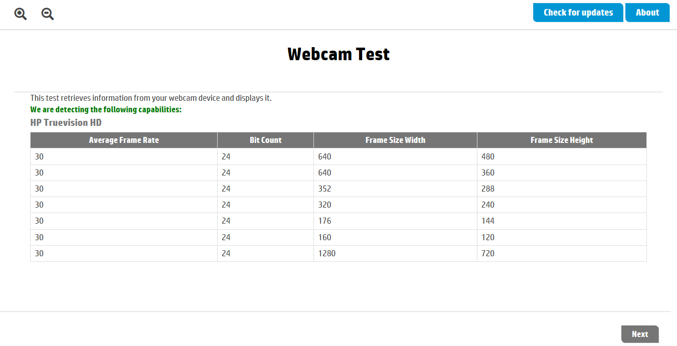 Webcam showing complete black screen - HP Support Community - 7805371