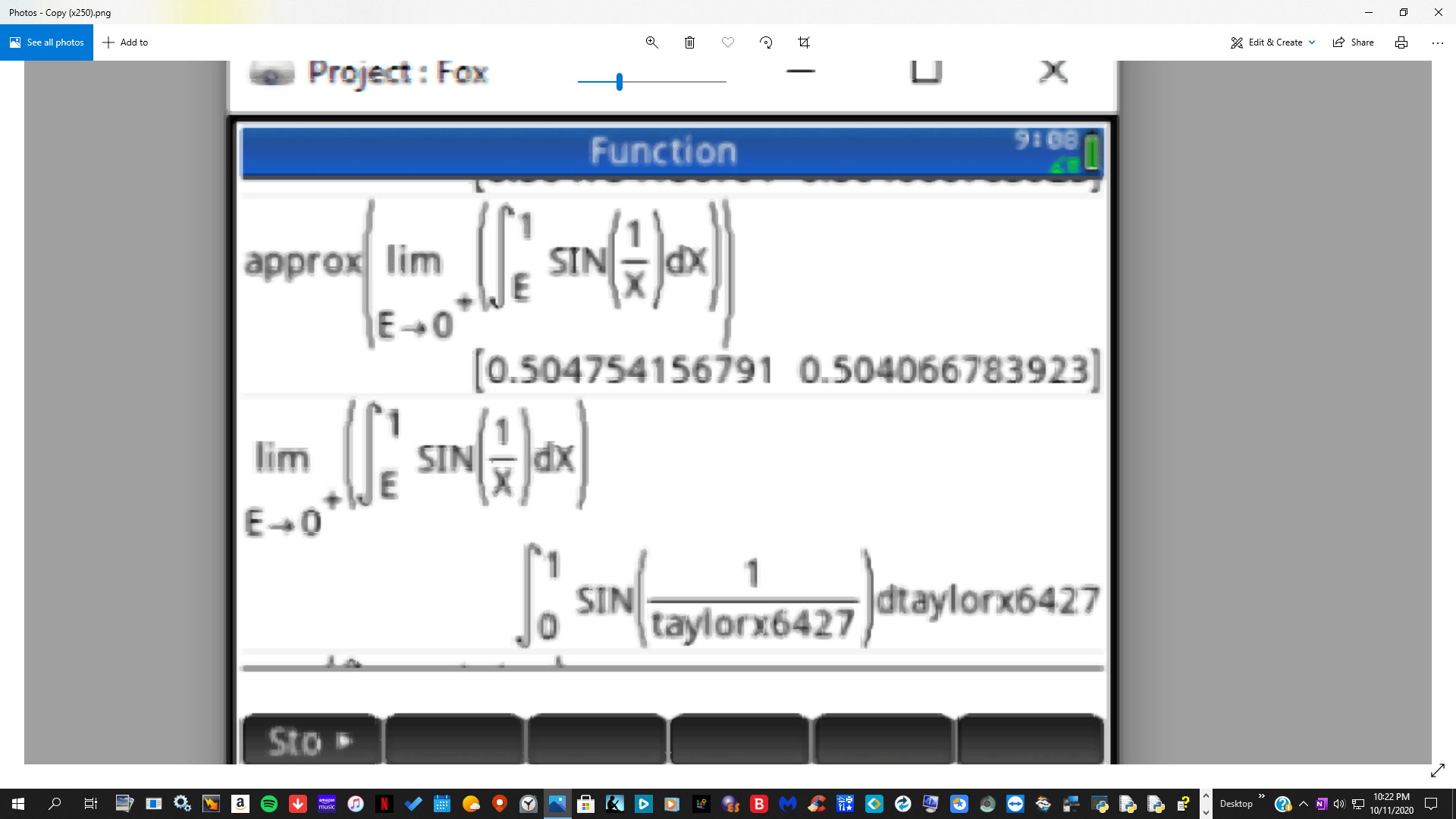 Weird results using HP Prime calculator "lim" function - HP Support ...