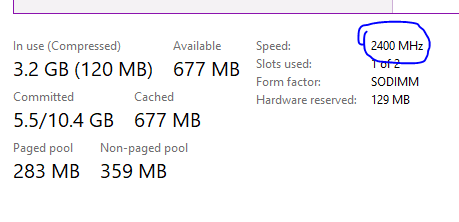 ram bus speed - HP Support Community - 7810224