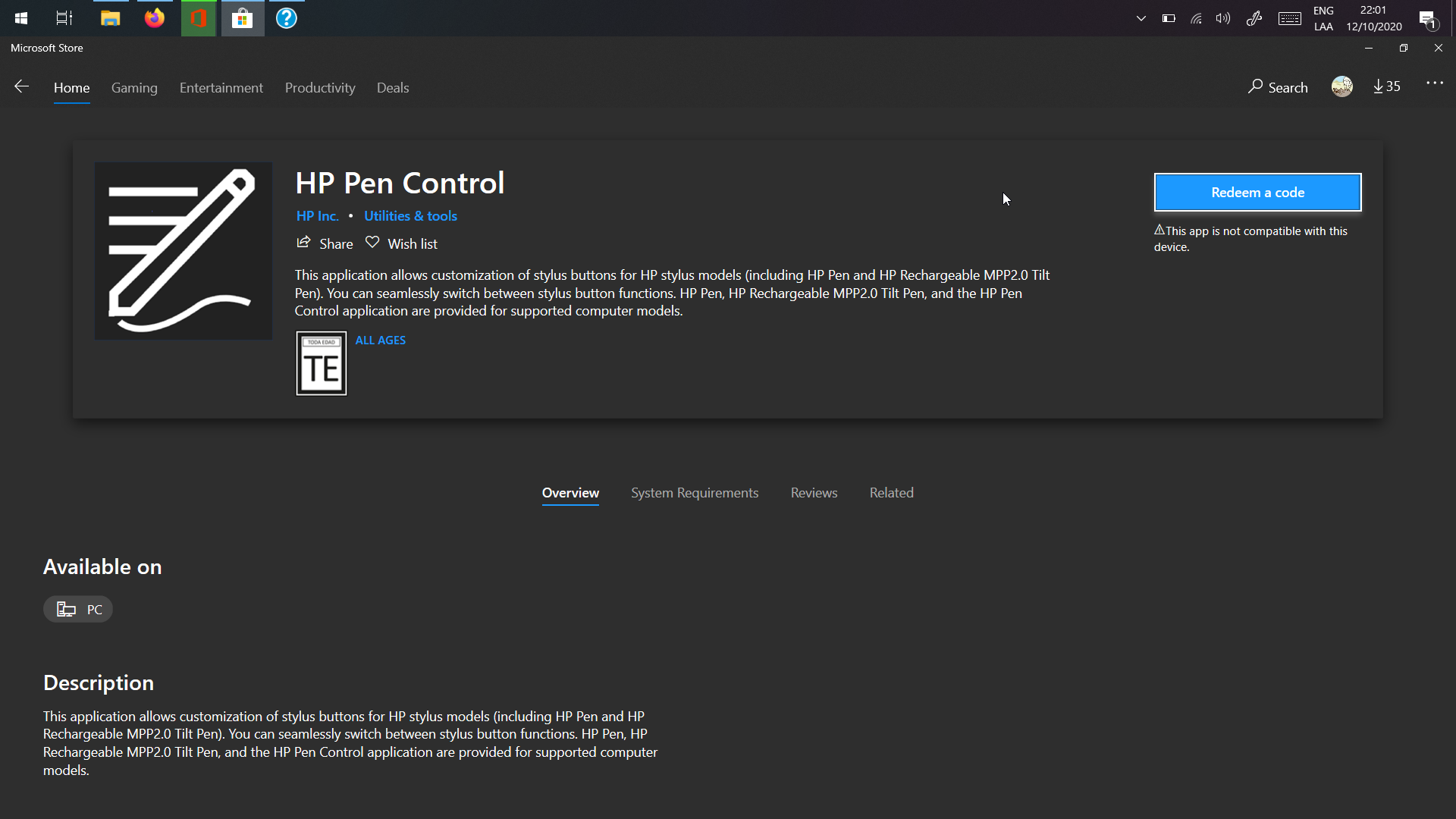 Can't Install HP Pen Control - HP Support Community - 7810505