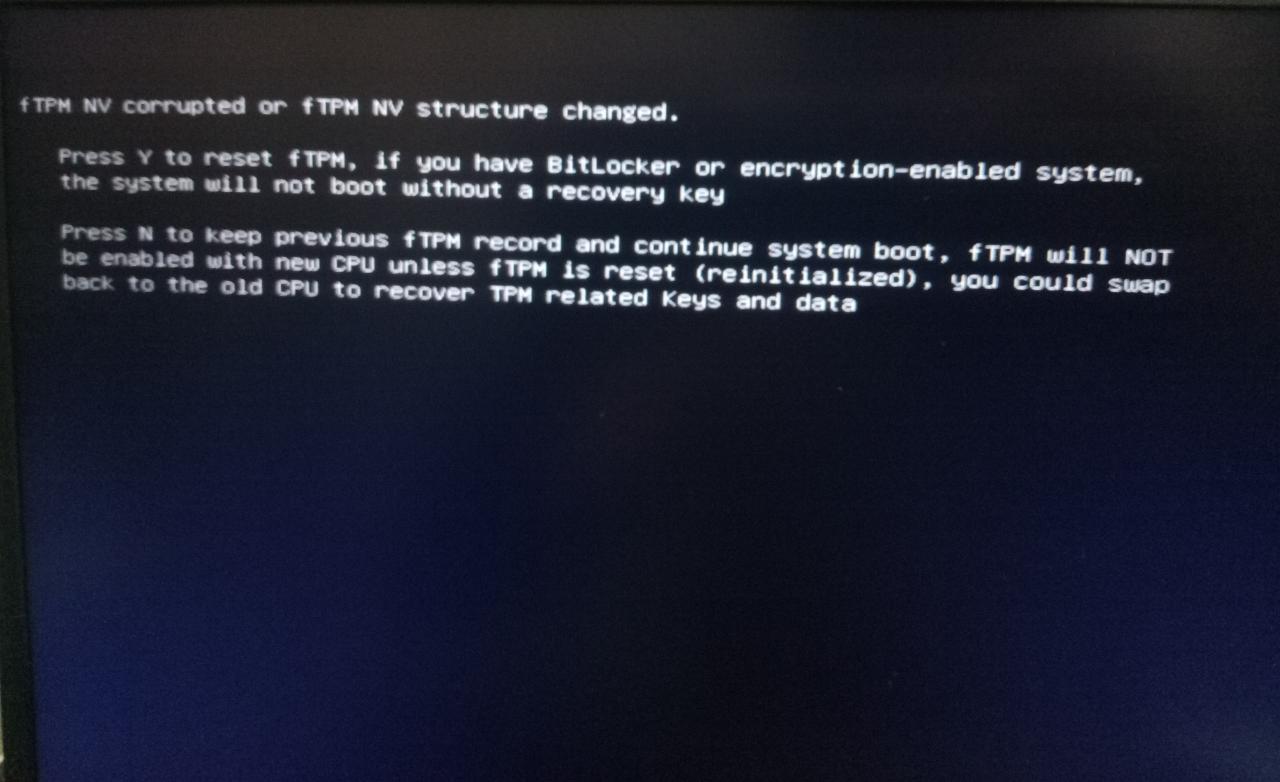 Ftpm dando problema | Fórum Adrenaline - Um dos maiores e mais ativos ...
