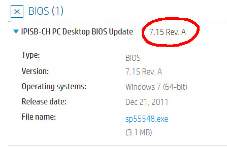 Solved: How to flash BIOS of HPE-500 desktop series - HP Support ...