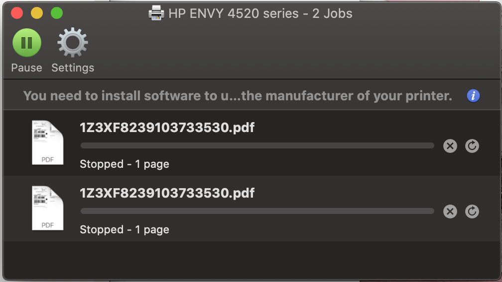 Malware notification when printing - HP Support Community - 7824895
