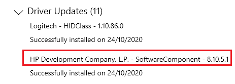 Windows Driver Update - HP Support Community - 7848235