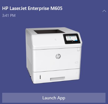 HP LaserJet Enterprise M605 HP Smart App - HP Support Community - 7850349