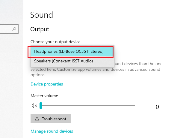 Solved: I can't use my paired Bluetooth headphones with my HP spectr ...