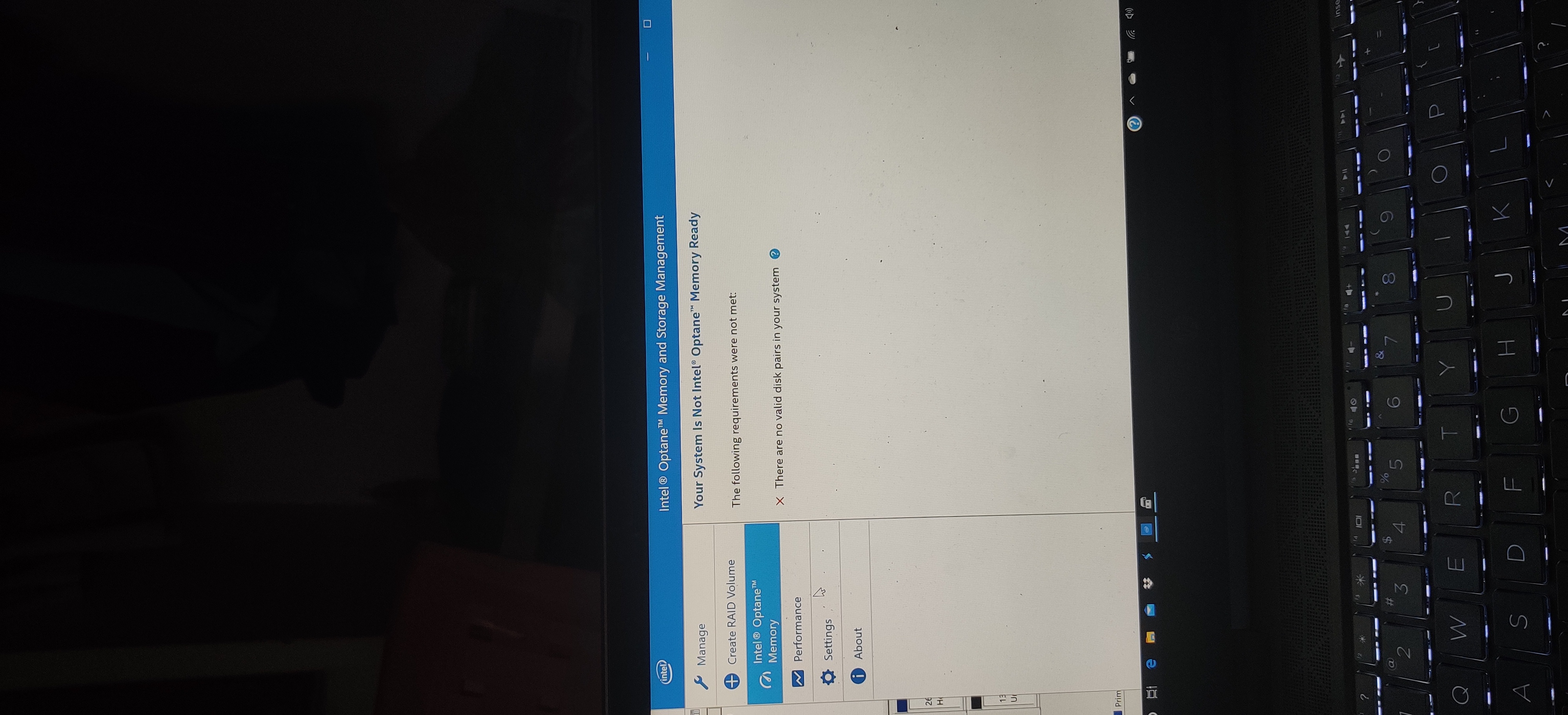 Intel optane not recognized - HP Support Community - 7853189
