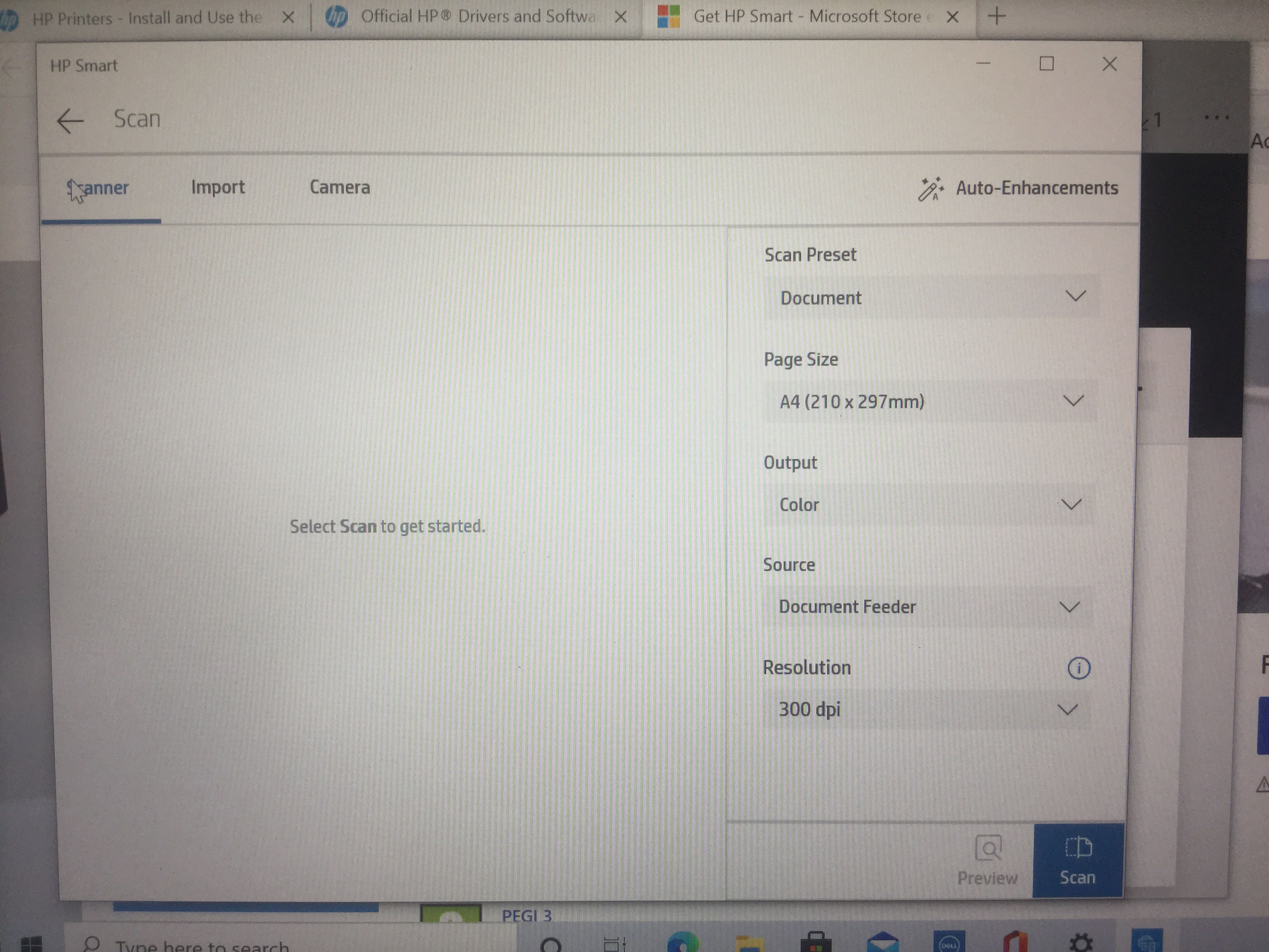 Ho4650 how do I scan multiple pages into one document (windo... - HP ...