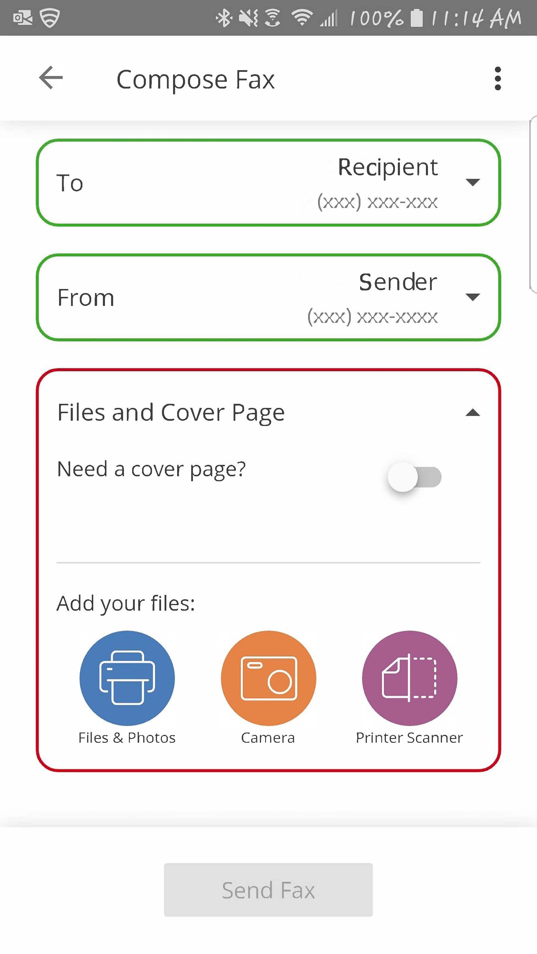 Attach documents to fax - HP Support Community - 7863266