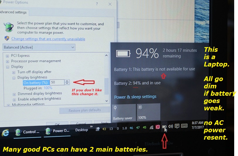 Brightness not working - HP Support Community - 7871733