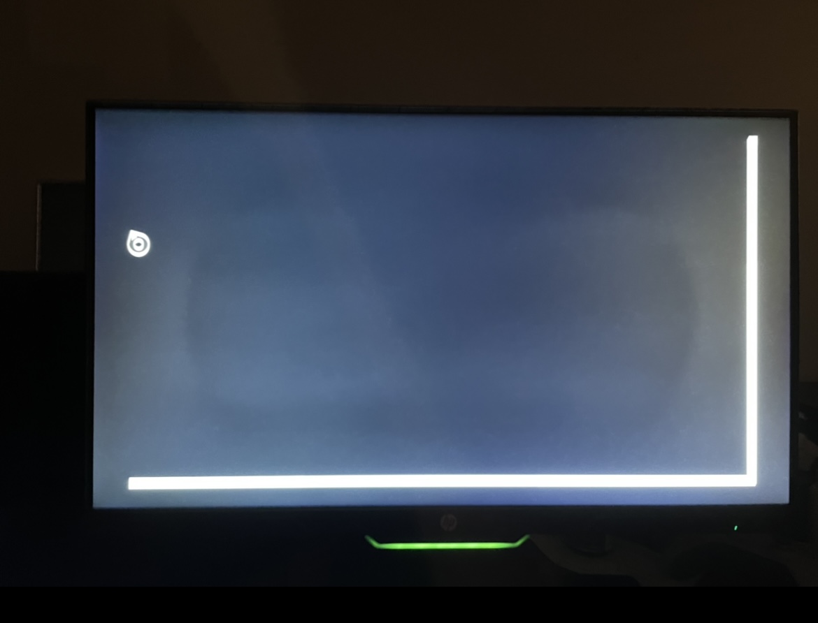 HP 27XQ weird pattern on dark colours - HP Support Community - 7882698