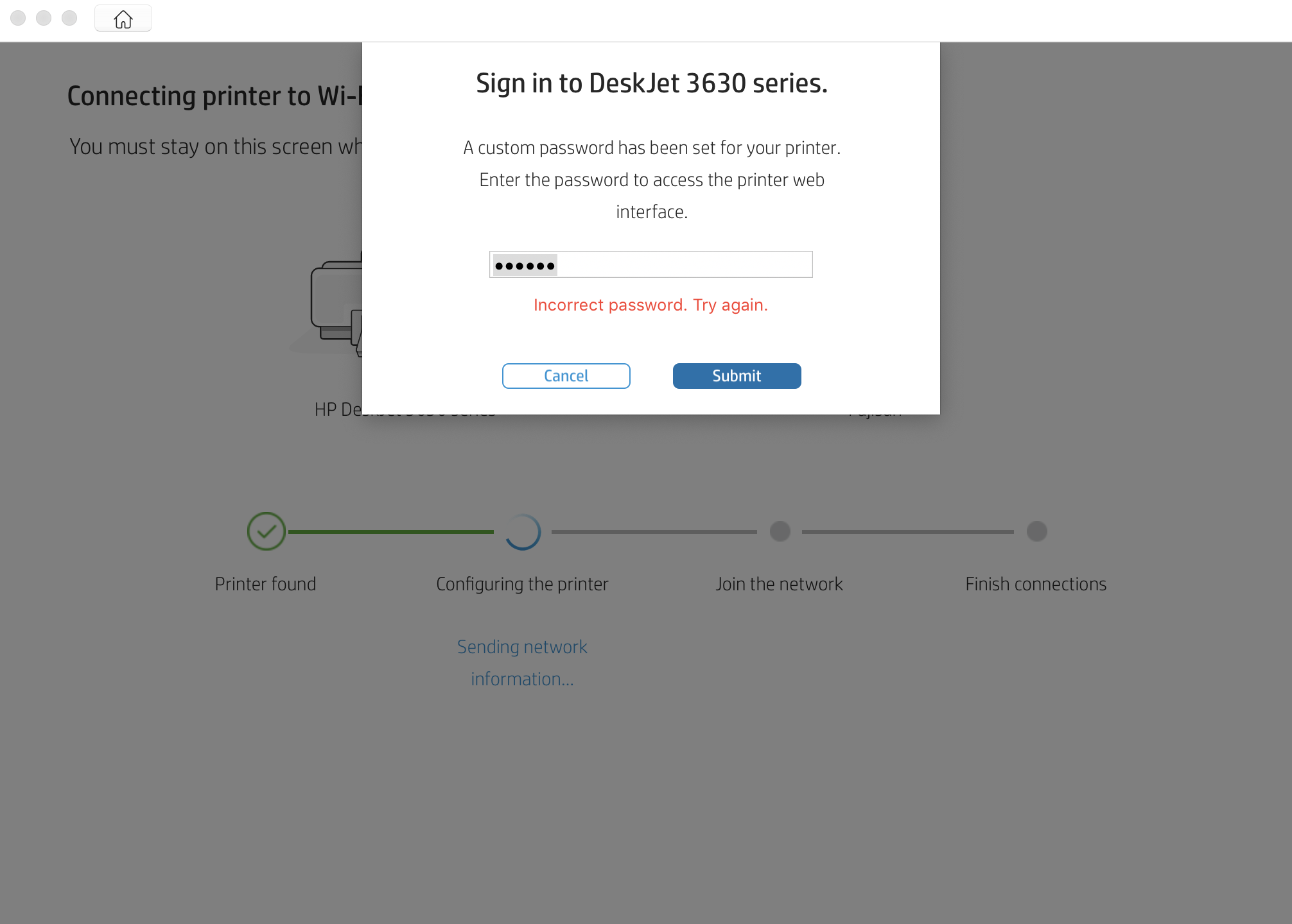 Reset Printer Admin Password 3630 - HP Support Community - 7885909