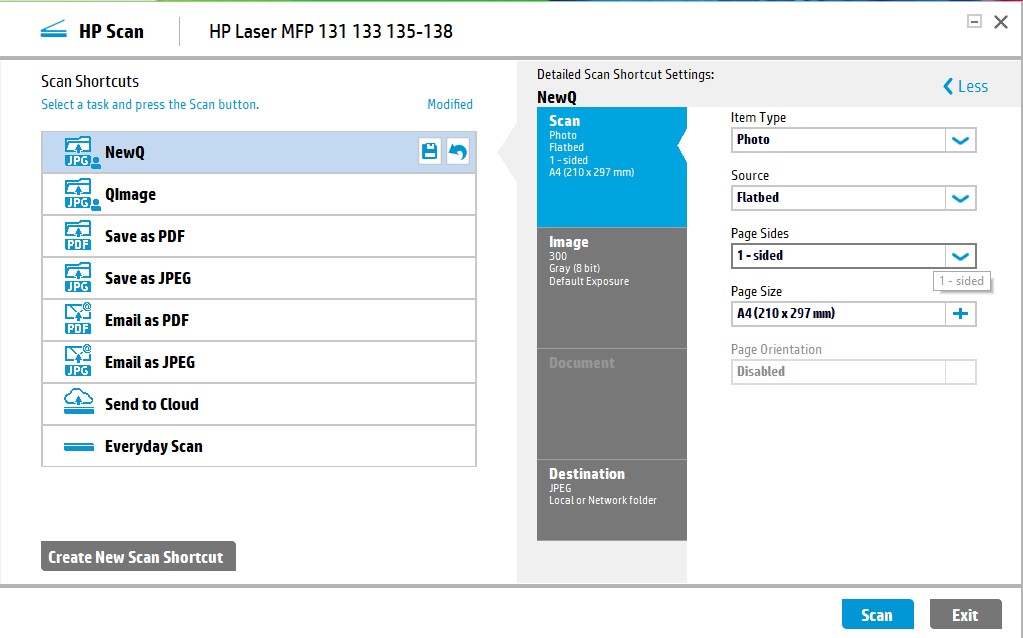 Solved: Unable to scan with more than 300dpi resolution (Hp Laser Mf ...