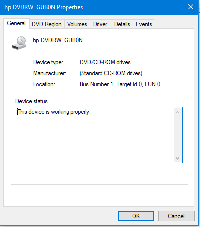 Error in burning DVD in windows 10 - HP Support Community - 7893133