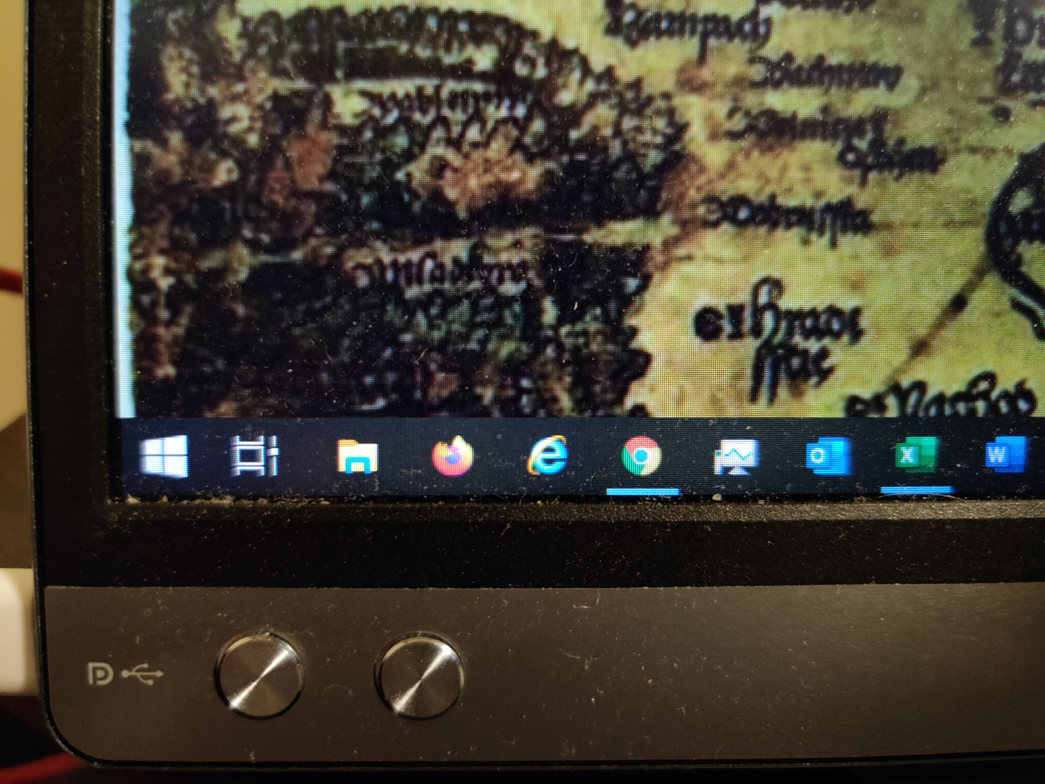 Solved: Black Strip on the Bottom of my Screen - HP Support Community ...