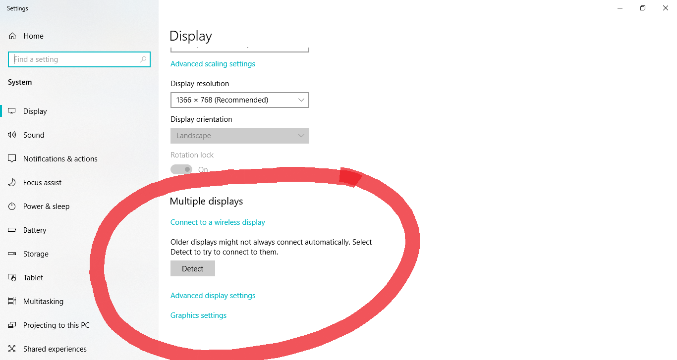multiple displays - HP Support Community - 7895801