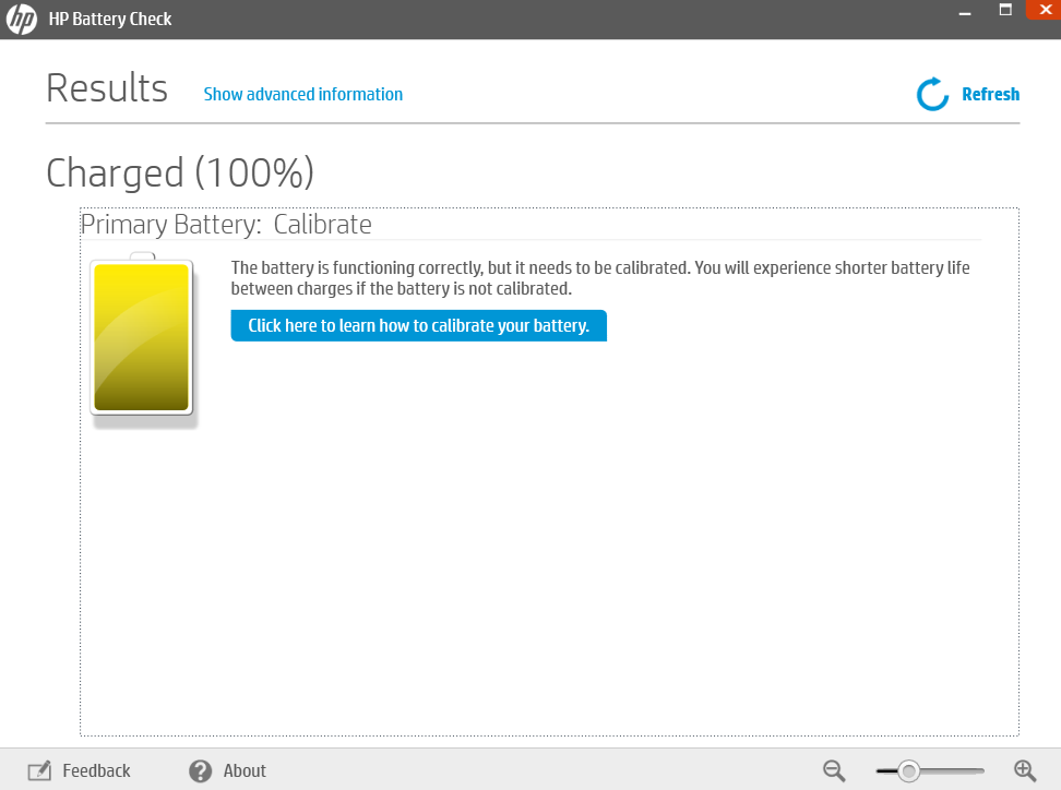 Battery unable to calibrate after battery replacement - HP Support ...