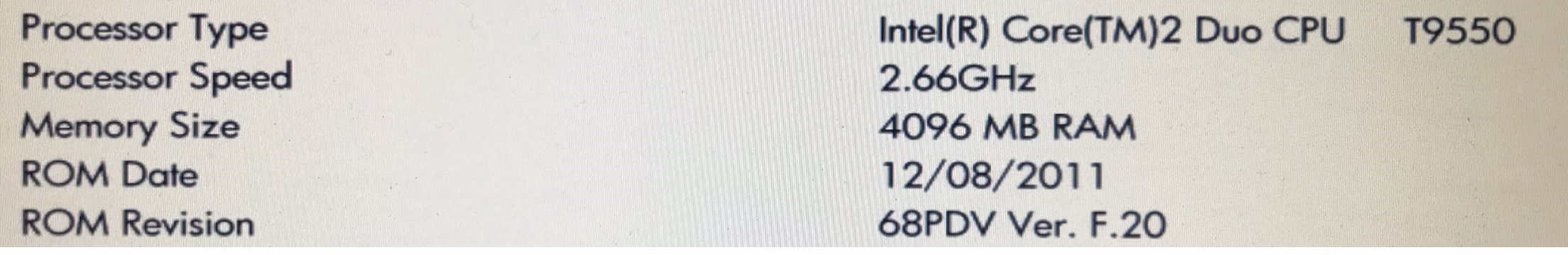 BIOS Version / Update - HP Support Community - 7918524