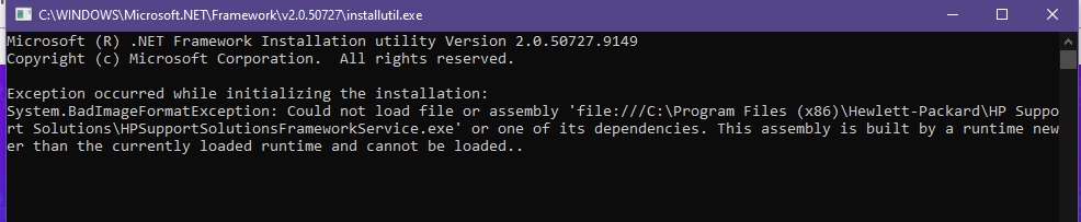 CMD Window Keeps Popping Up w/A Short Message - HP Support Community ...
