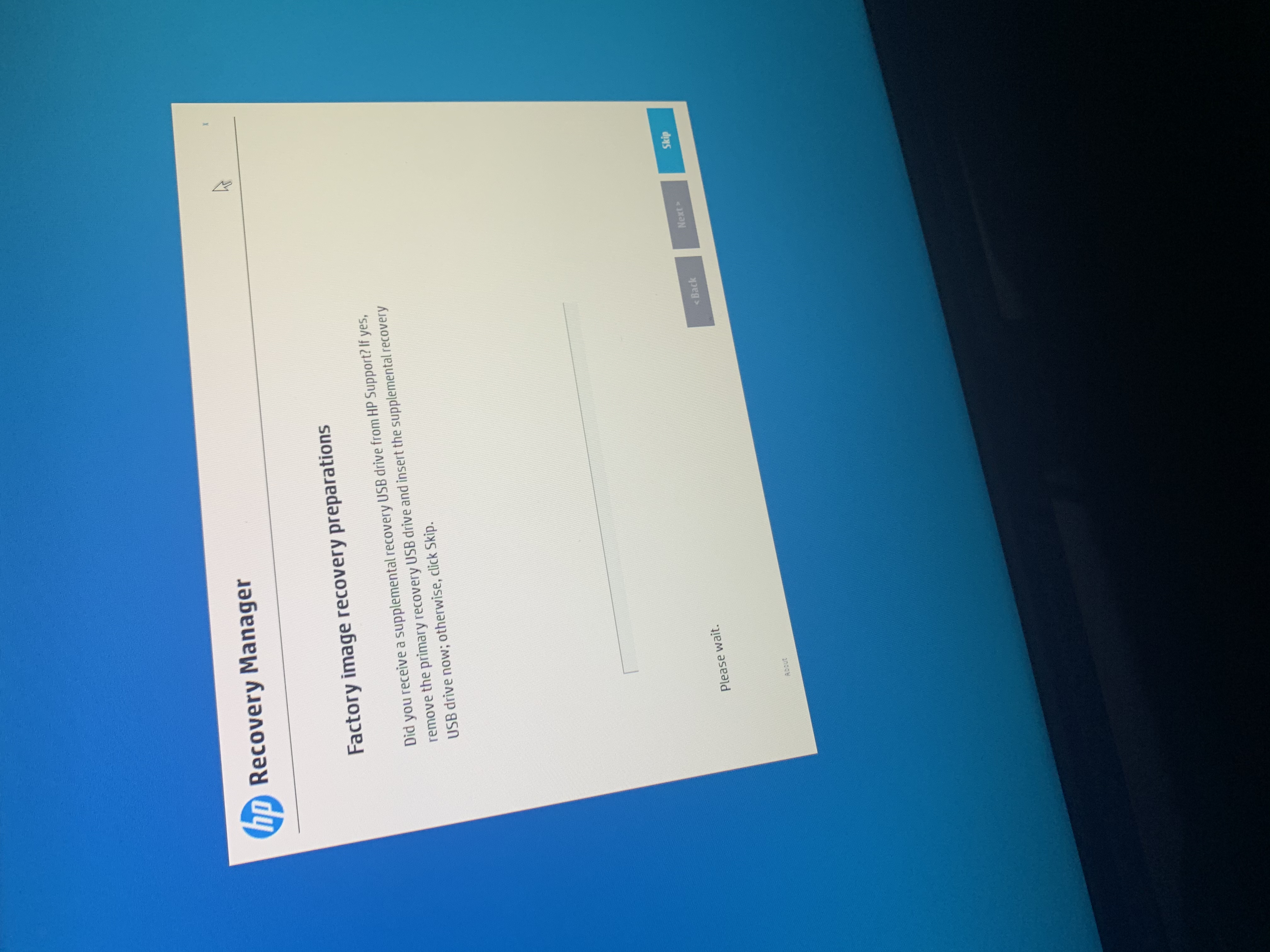 Recovery manager - HP Support Community - 7934507