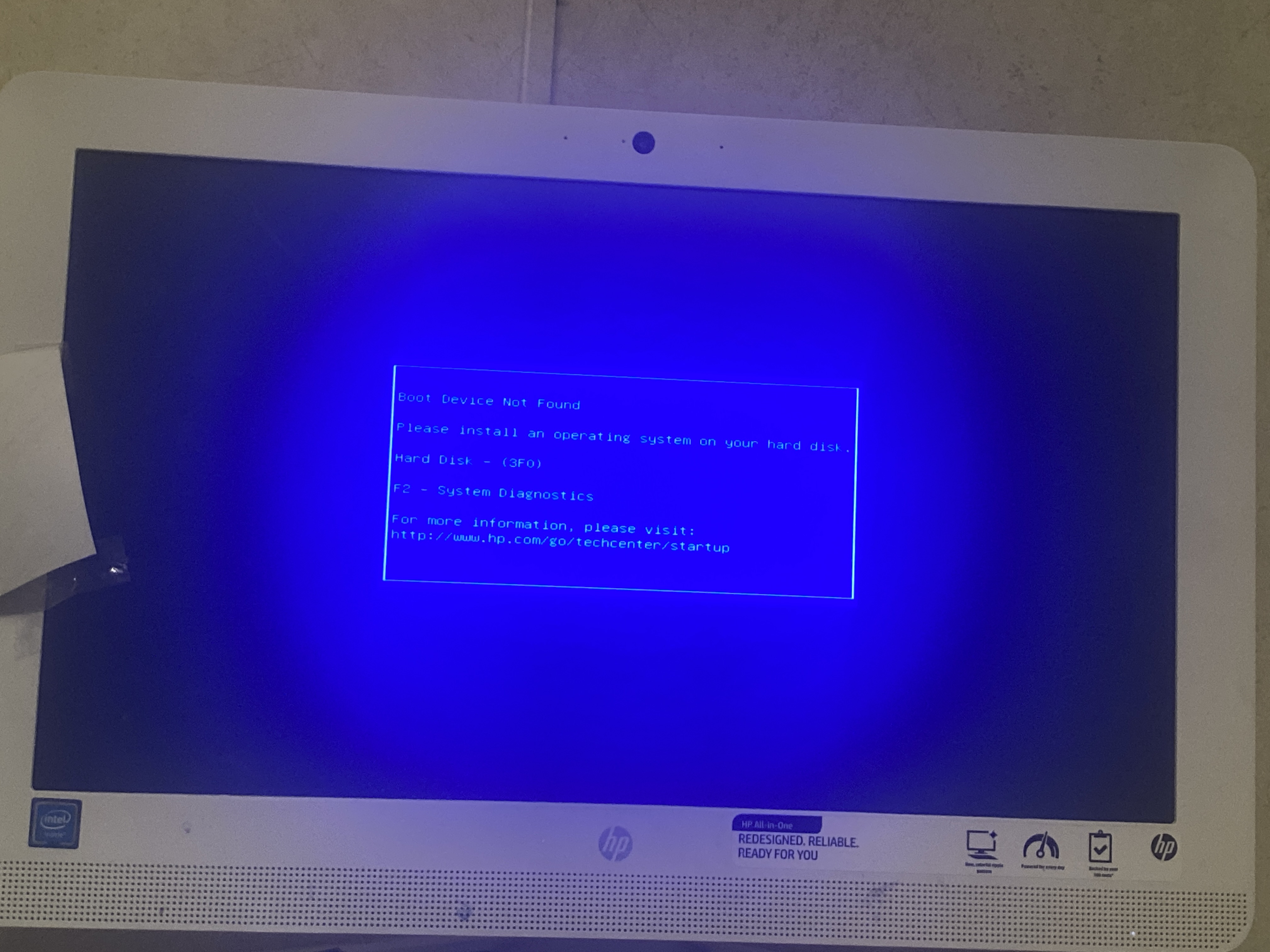Keep getting Boot Device Not Found; Please, Install an Opera... - HP ...