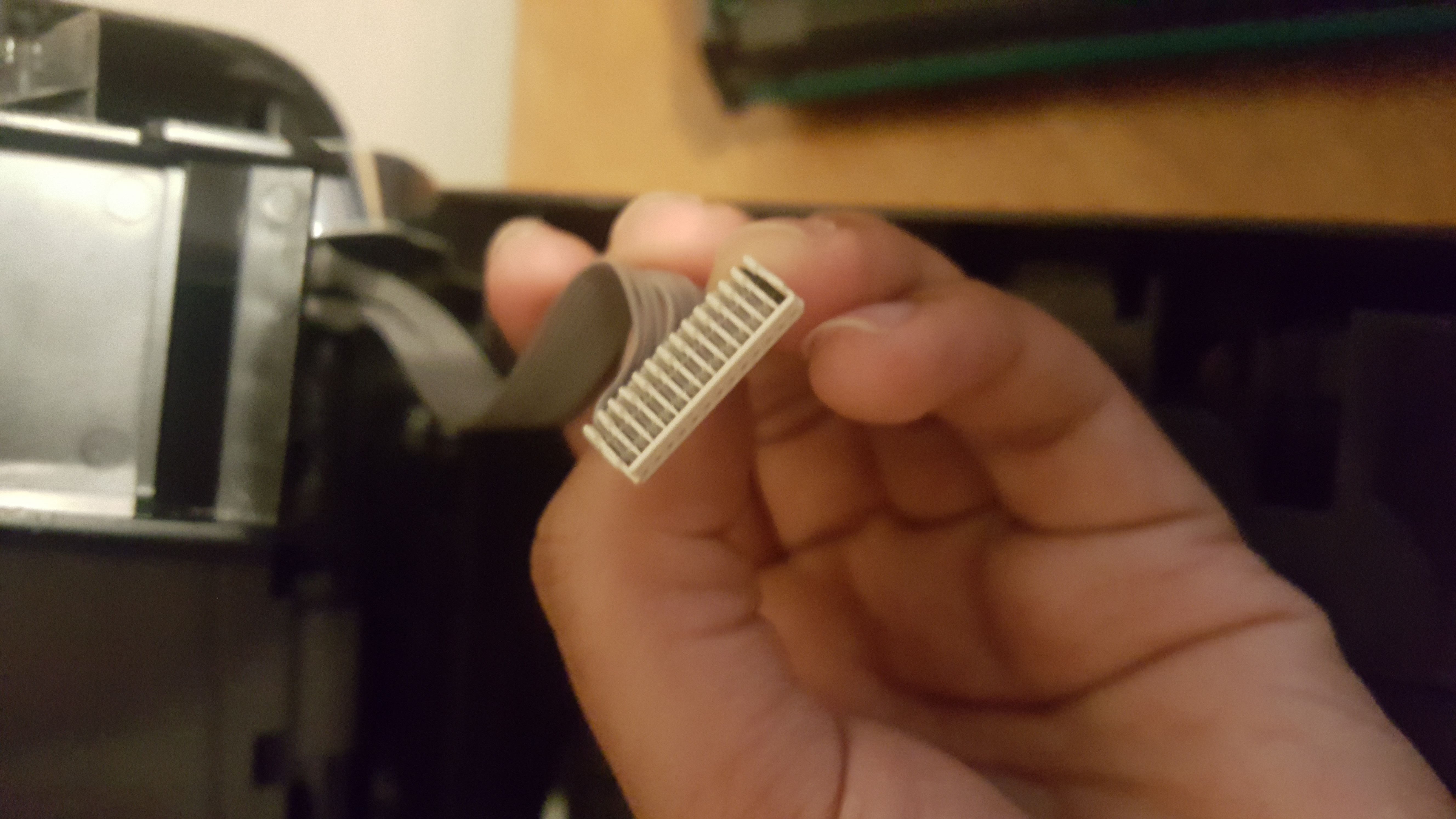 Printer dropped and cable inside got disconnected unsure how... - HP ...