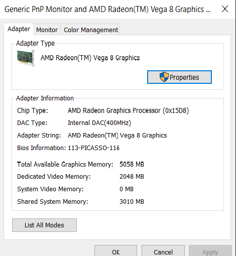 BIOS Configuration - Video Memory Size - HP Support Community - 7949076
