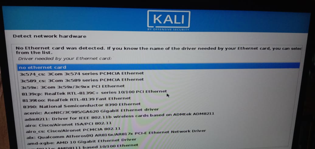 no ethernet card detected - HP Support Community - 7953399