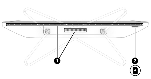 where is the slot to insert a SD card to download pictures - HP Support ...
