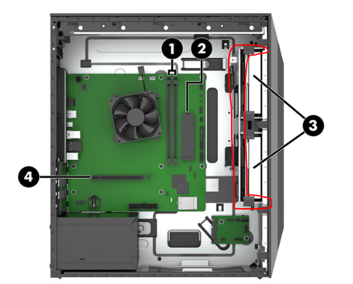 Is there a way to remove the second hard drive holder? - HP Support ...