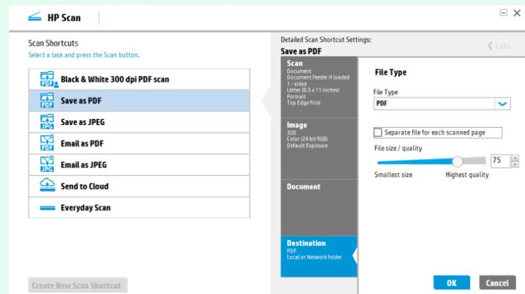 Scan auto split document - HP Support Community - 7963835