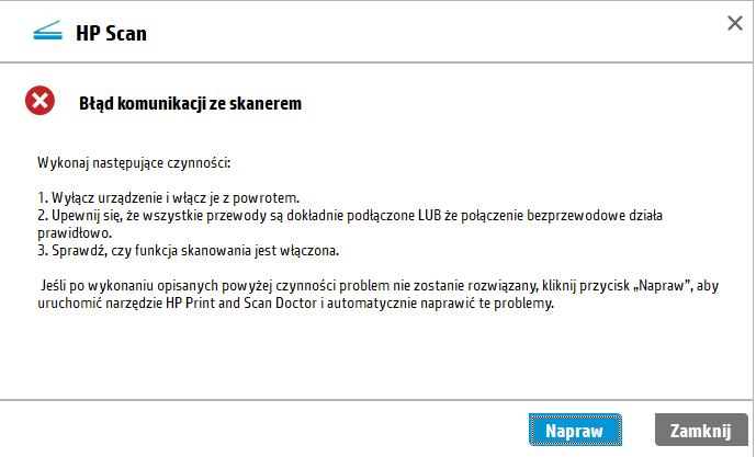 Problem with scanner or scanner busy when using HP Smart (HP... - HP ...