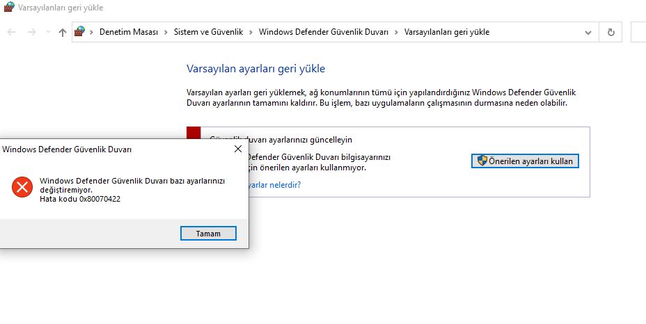 Windows Firewall Problems - HP Support Community - 7966641