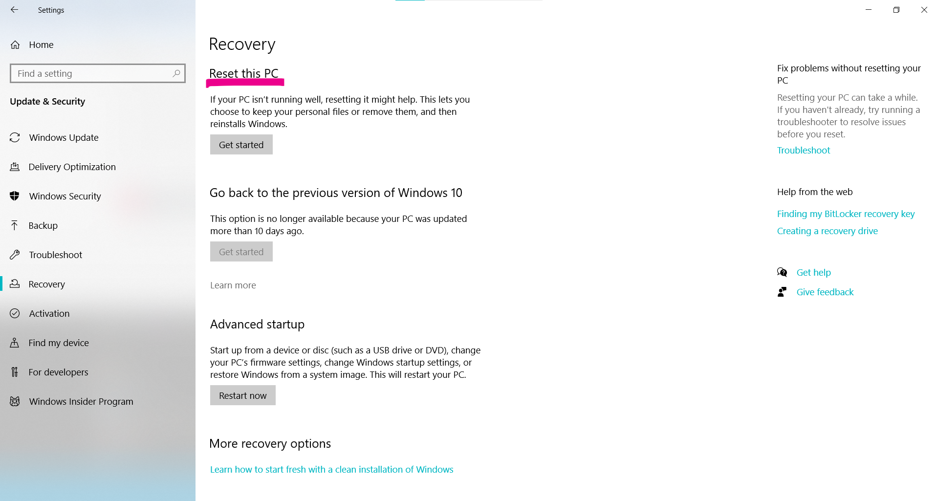 Solved: Software and drivers links all direct to pages with "Error 4 ...