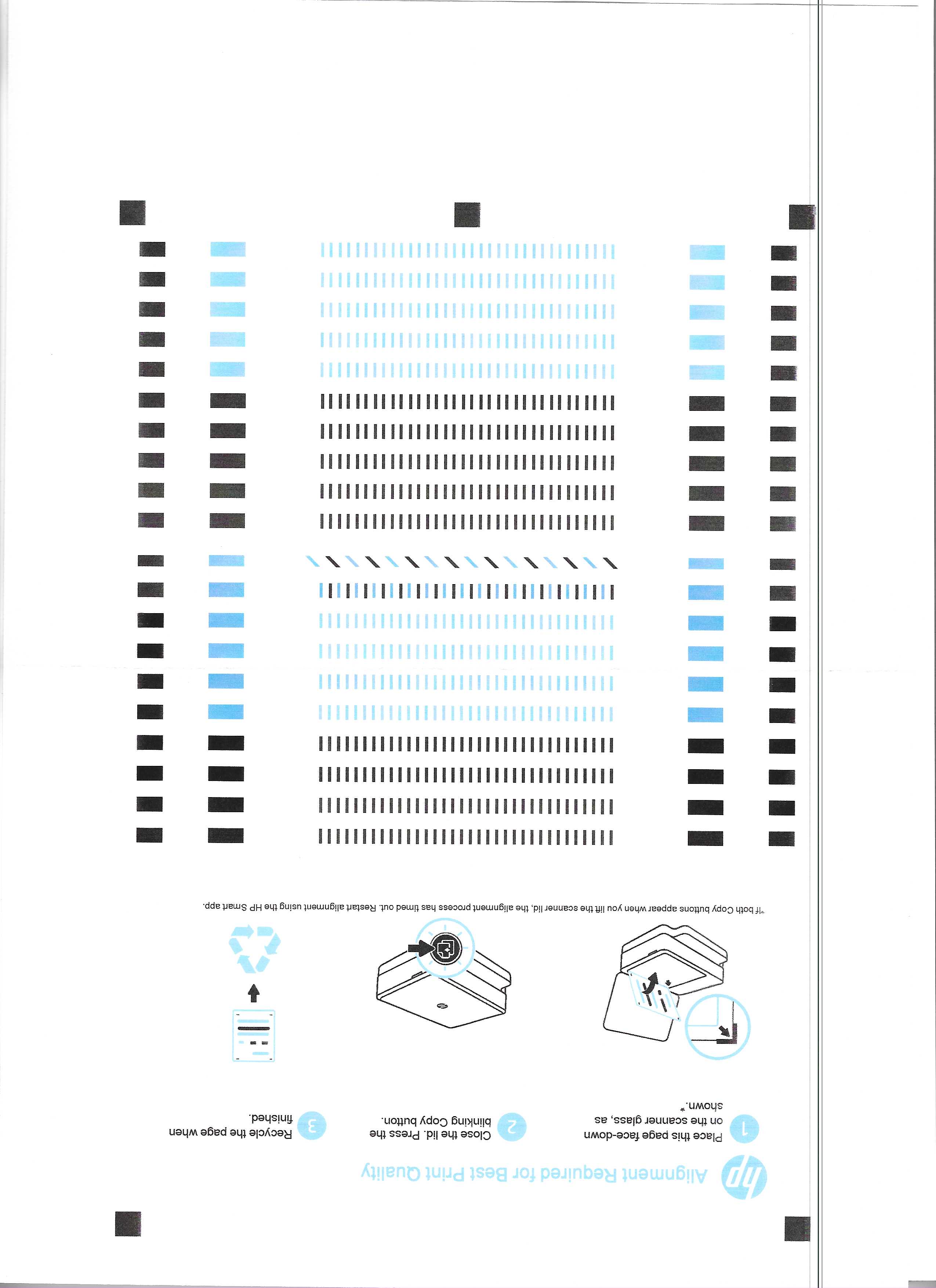 Vertical line on scans and copies - HP Support Community - 7979901