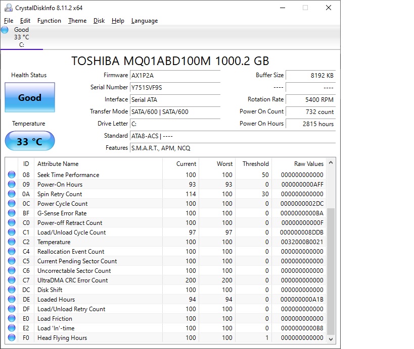 DISK USAGE 100% - slow throughput reading from disk on Windo... - HP ...
