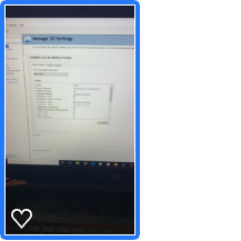 manage 3d settings - HP Support Community - 7988743