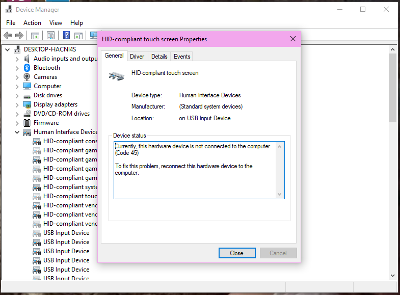 Touch screen HP Desktop not working - HP Support Community - 7993051