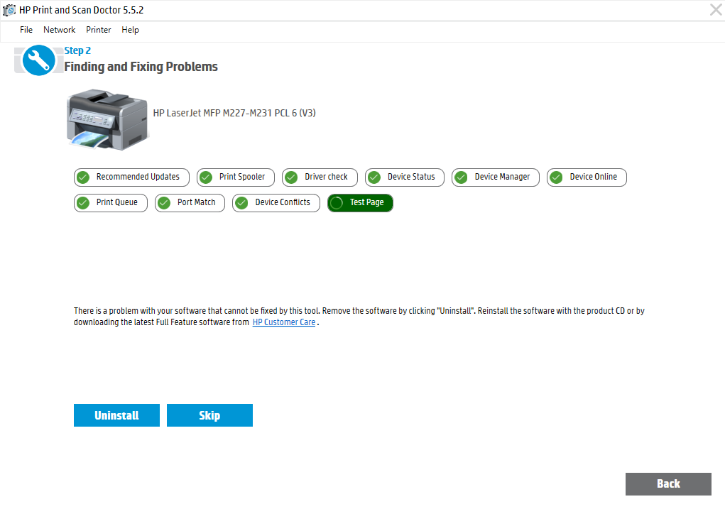Cannot print or scan after installing drivers - HP Support Community ...