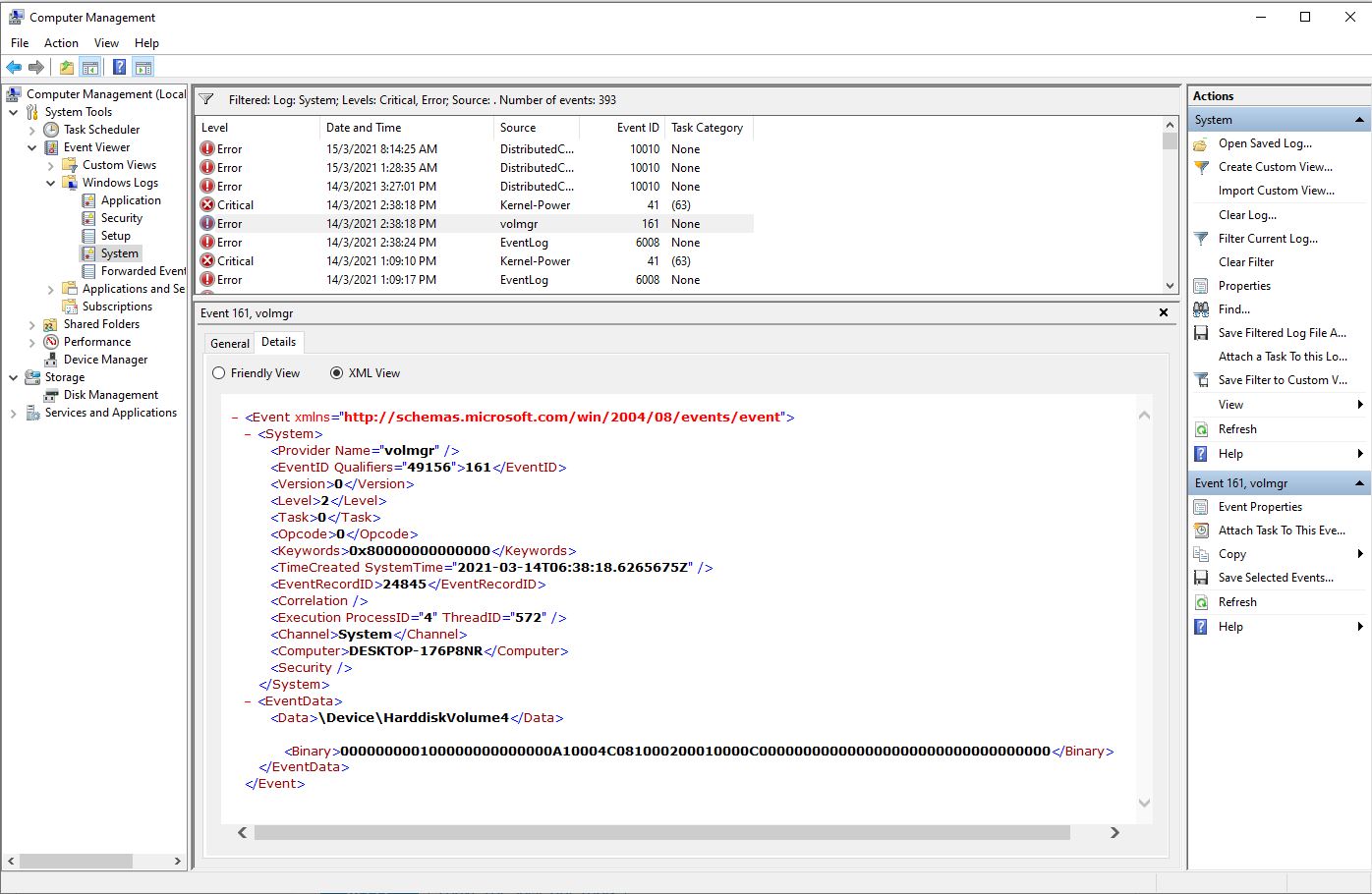 Desktop freezes and auto restart while gaming - HP Support Community ...