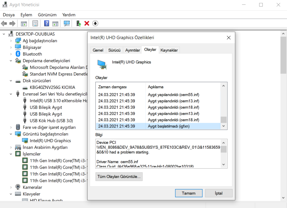 15s-fq2045nt Video graphic driver problem - HP Support Community - 8018052