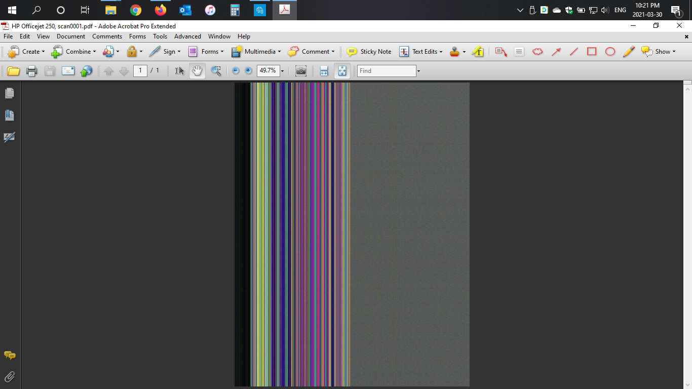 Scan Issue, black pages - HP Support Community - 8024413