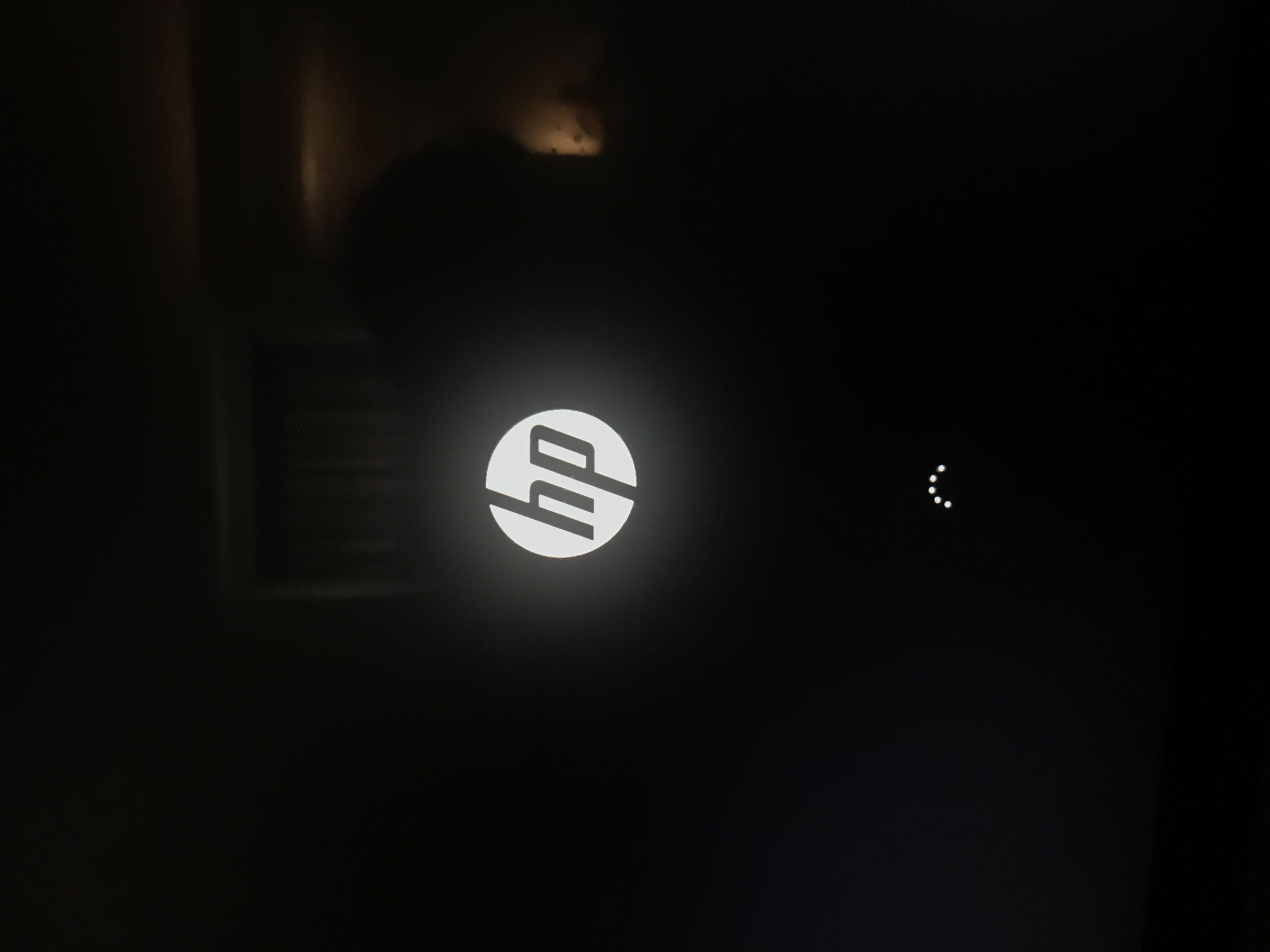 My all in one endlessly loads when I press the power button ... - HP ...