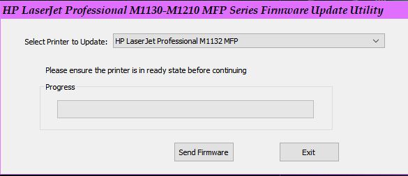 Fail to update the firmware - HP Support Community - 8029315