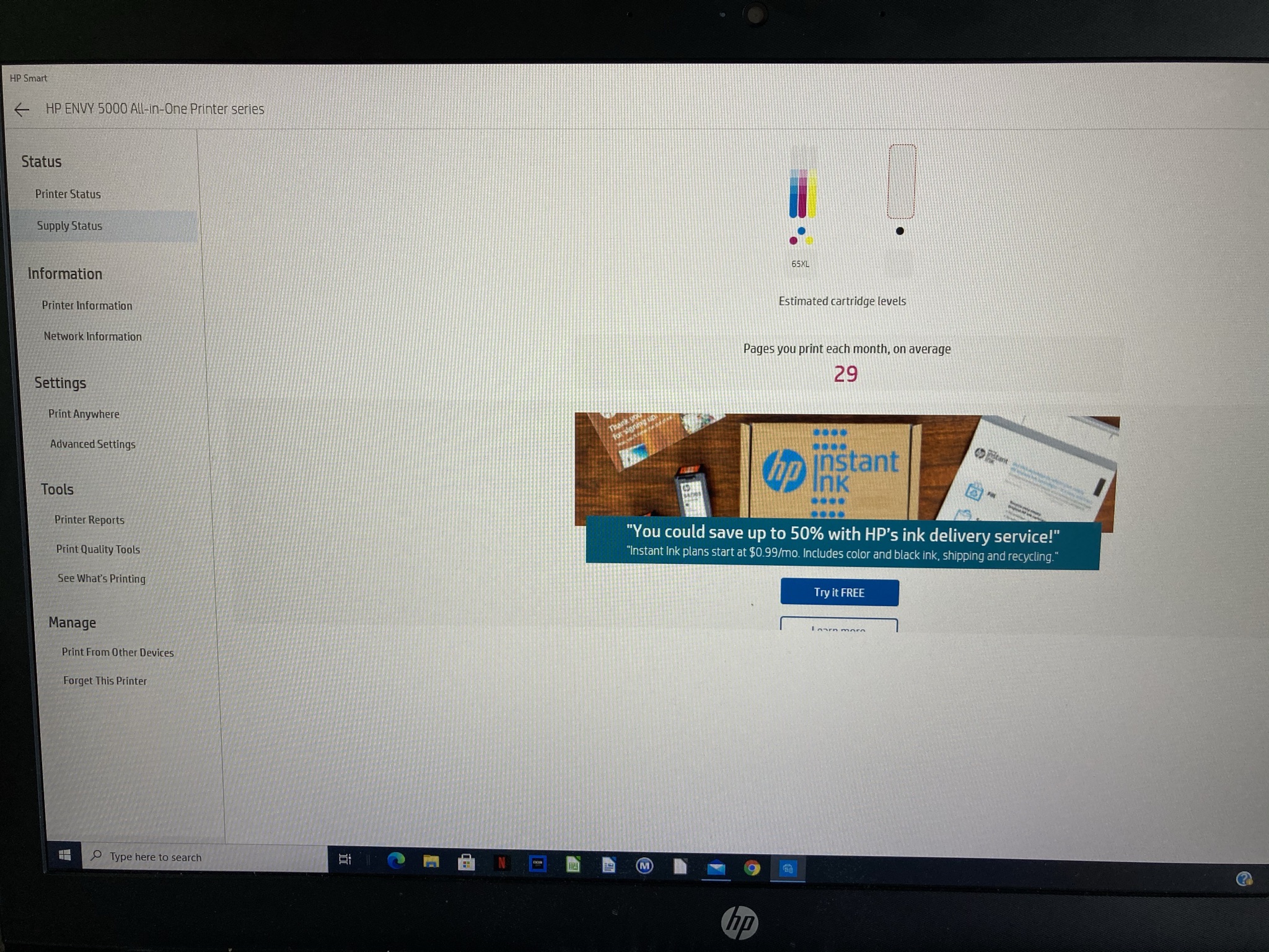 Changing printer region - HP Support Community - 8039248