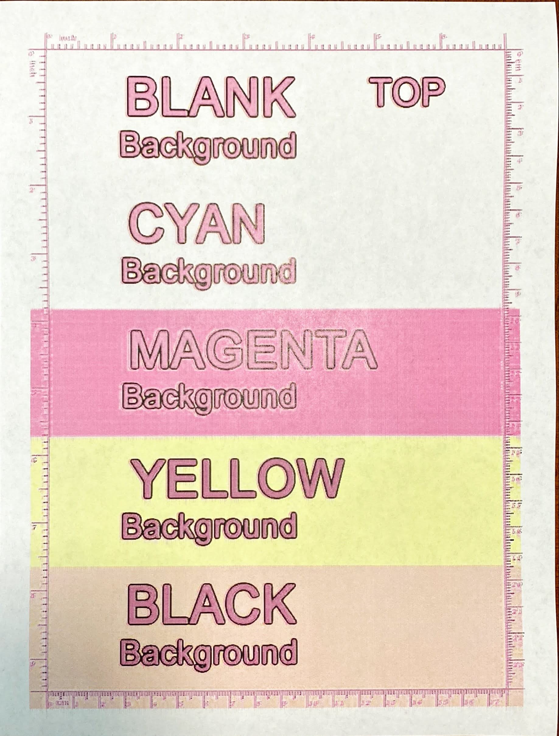HP Color Laserjet CM2320 MFP bleeds magenta even when prints... - HP ...
