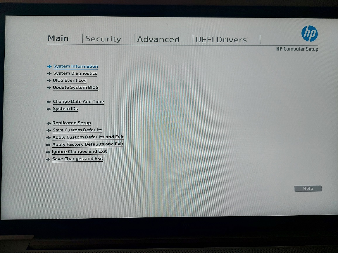 Secure boot won't disable - HP Support Community - 8065580